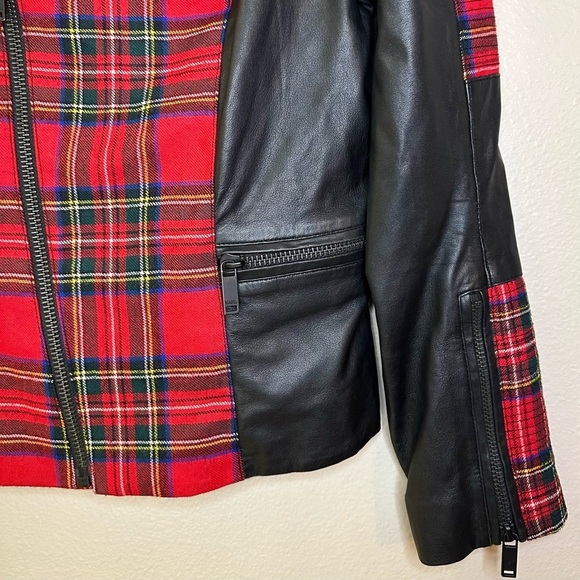 Karl Lagerfeld | Jackets & Coats | Karl Lagerfeld Vicious Lamb Leather ...